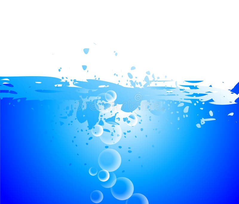 Water splash stock vector. Illustration of droplet, fresh - 7860476