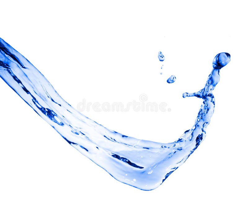 Round Water Splash Isolated Stock Photo - Image of abstract, round ...