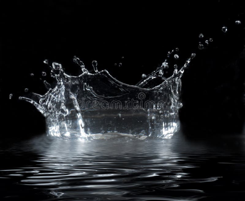 Water splash stock photo. Image of macro, liquid, droplet - 8482372