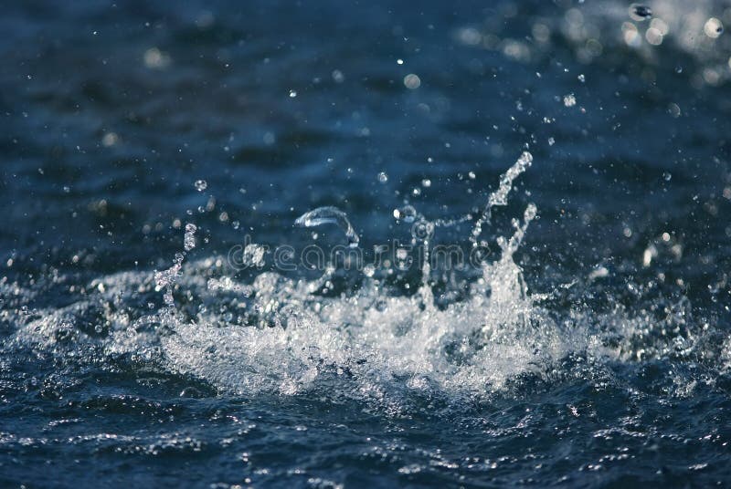 Big water splash in lake stock photo. Image of plunge - 13291458