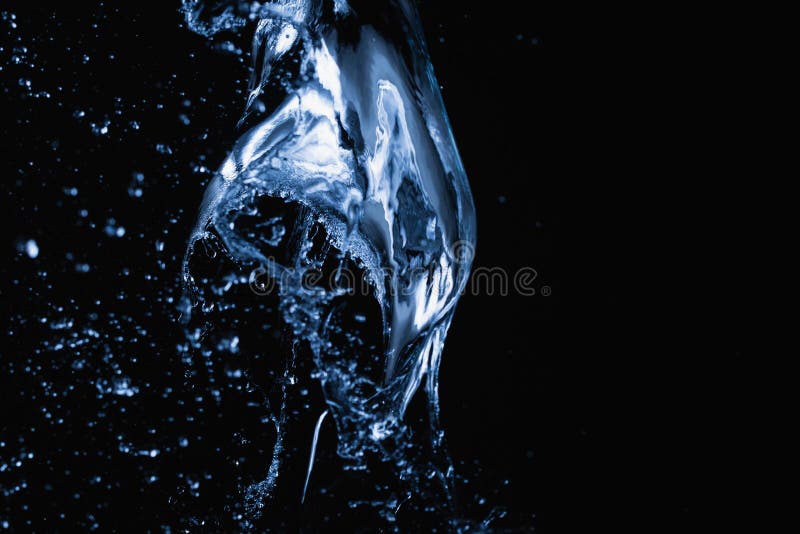 Water splash abstract stock photo. Image of detail, shape - 219393070