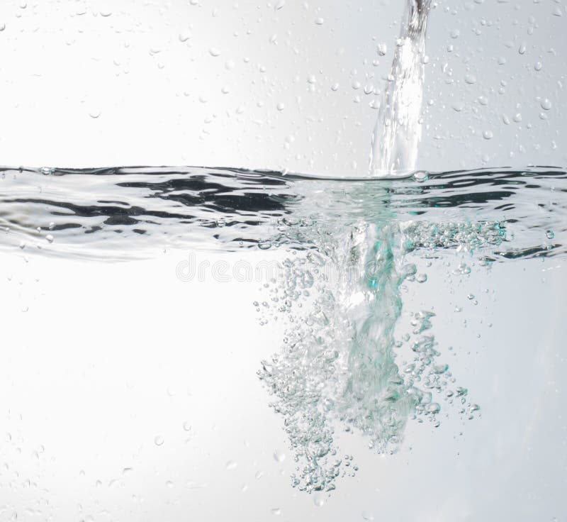 Water Splash. Abstract Pattern Background with Drop of Water Stock ...