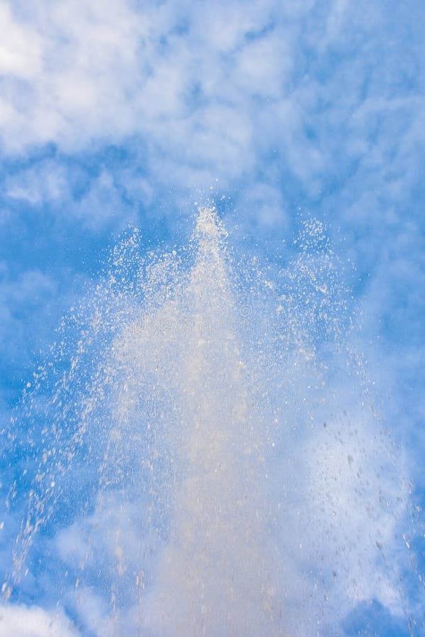 Water splash in the air stock photo. Image of outdoors - 169469922