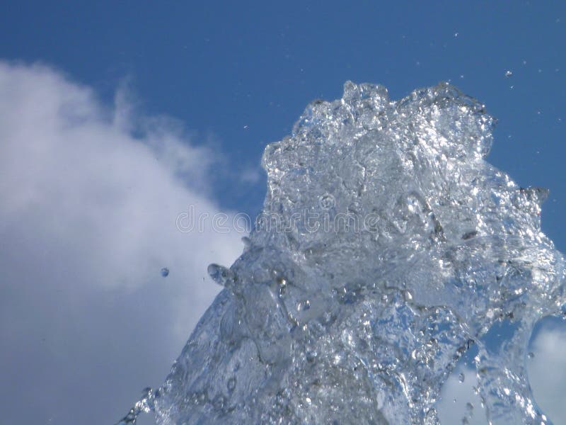 Water splash in the air stock photo. Image of abstract - 61091076