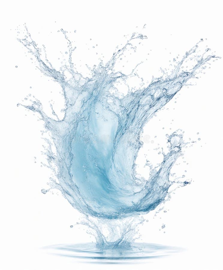Water splash stock illustration. Illustration of liquid - 289041858