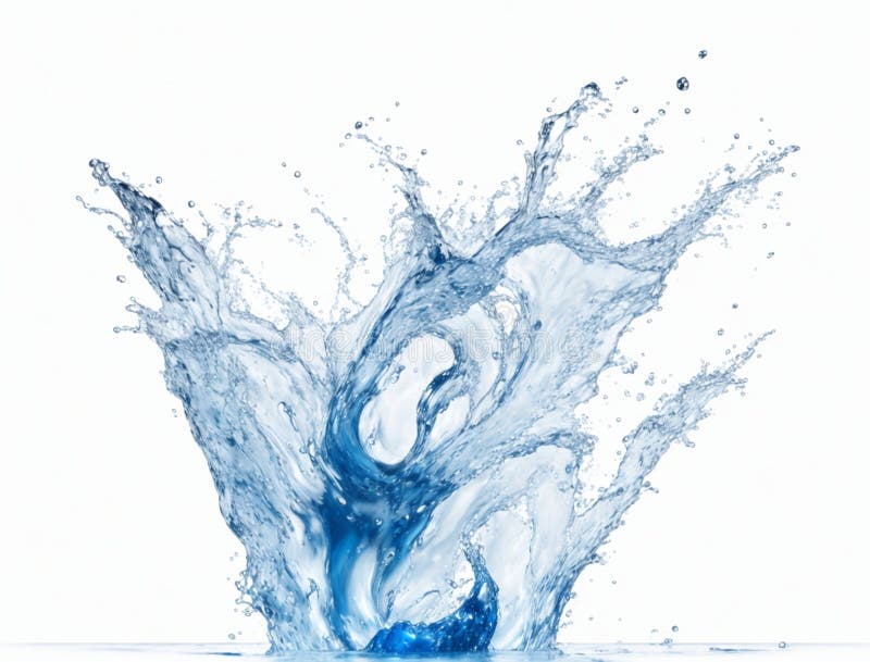 Water splash stock illustration. Illustration of abstract - 289041906
