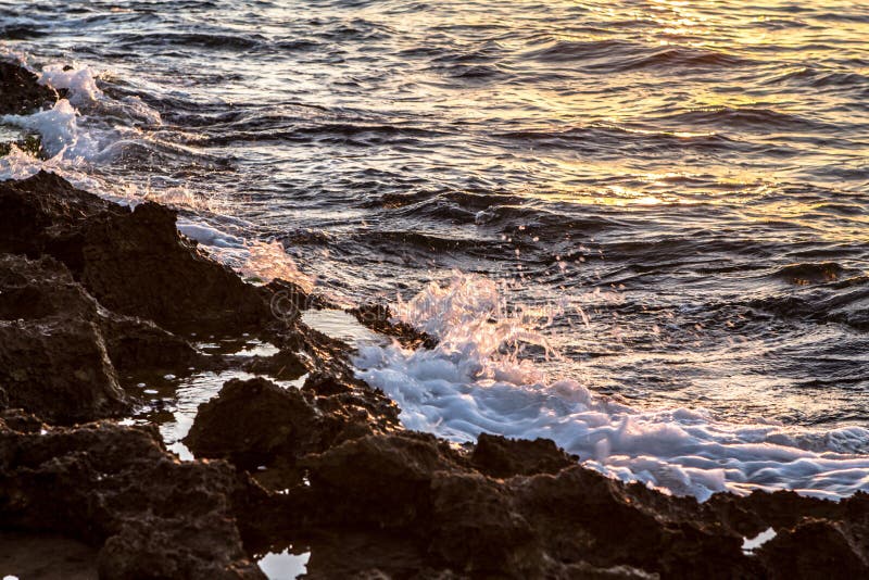 Water splash in the sea stock photo. Image of pacific - 107872216