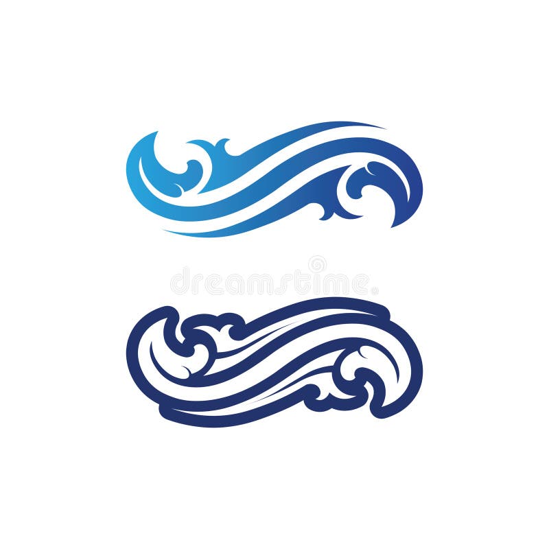 Water Splash Blue Color Circle Template on Black Background Vector ...