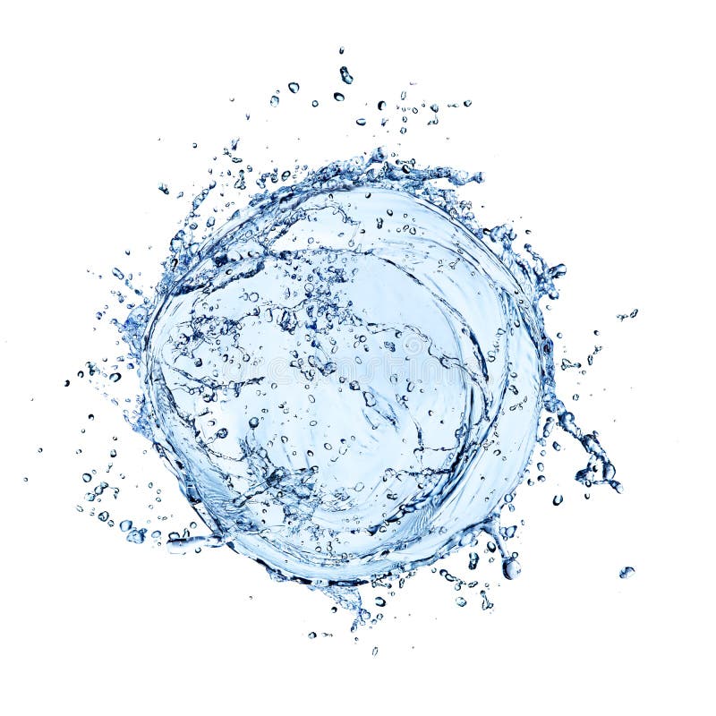 Circular water splash stock photo. Image of freshness - 26694144