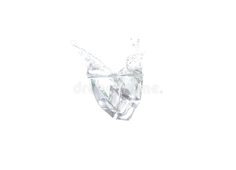 Water Splash and Drop on White Background Stock Photo - Image of macro ...