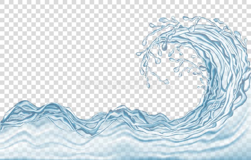 Water Swirl Transparent Background Stock Illustrations – 6,758 Water ...