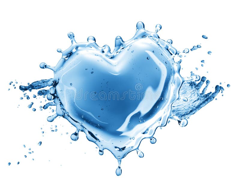 Heart Water Splash Stock Illustrations – 15,398 Heart Water Splash ...