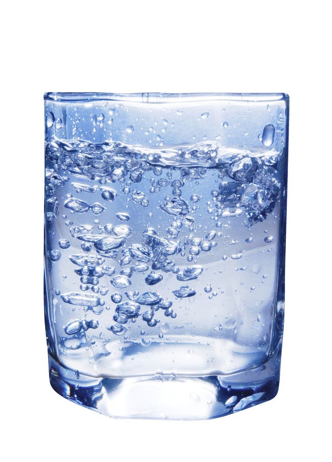 Water splash in glass stock image. Image of single, cold - 15974771