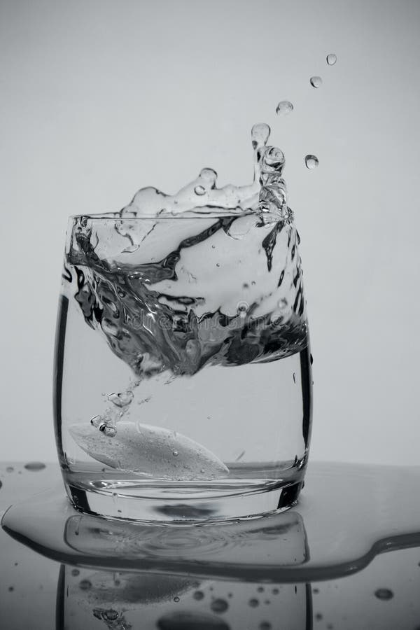 Water splash stock photo. Image of cube, glass, dash - 92864888