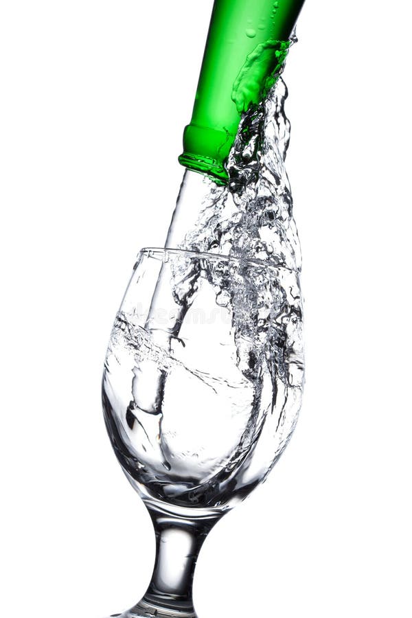 Water splash in a glass stock photo. Image of freshness - 53573606