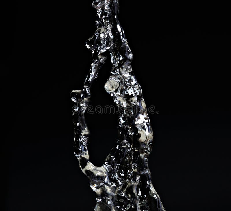 Water splash with hole stock photo. Image of clear, abstract - 66586358