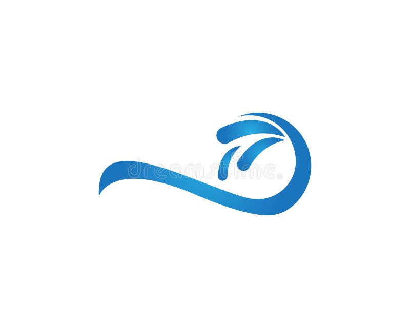 Water Splash Icon Sign Logo Stock Vector - Illustration of curve, aqua ...