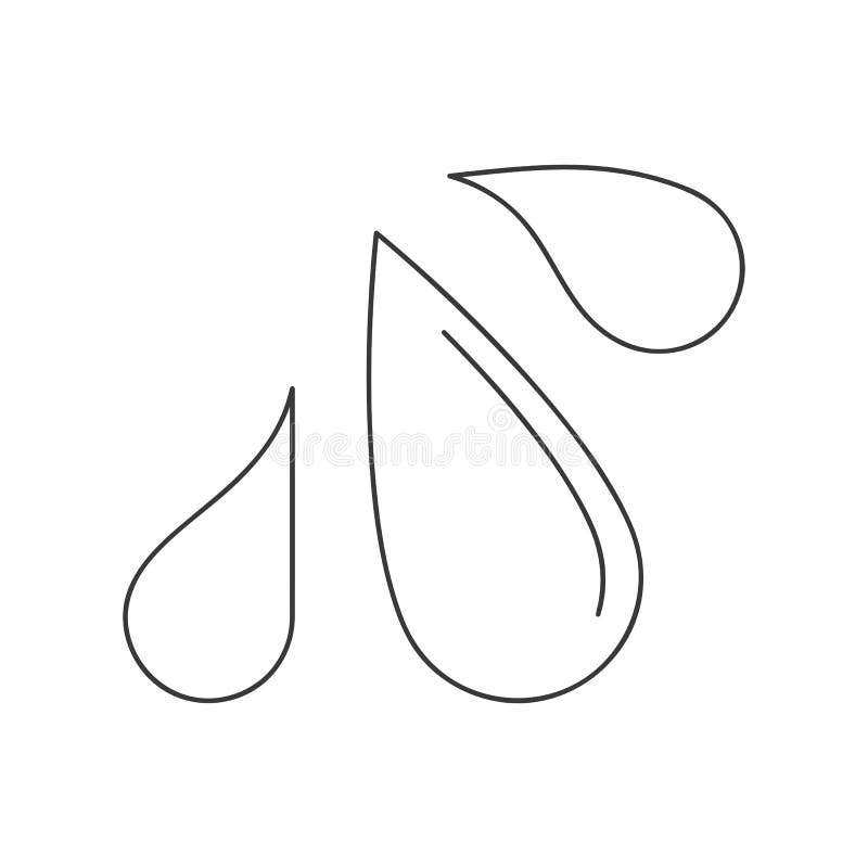 Water Drop Pie Chart Vector Stock Vector - Illustration of infographic ...