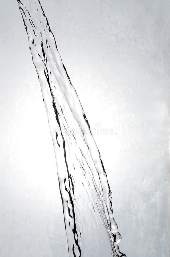 Water Splash Isolated on Light a Background Stock Photo - Image of ...