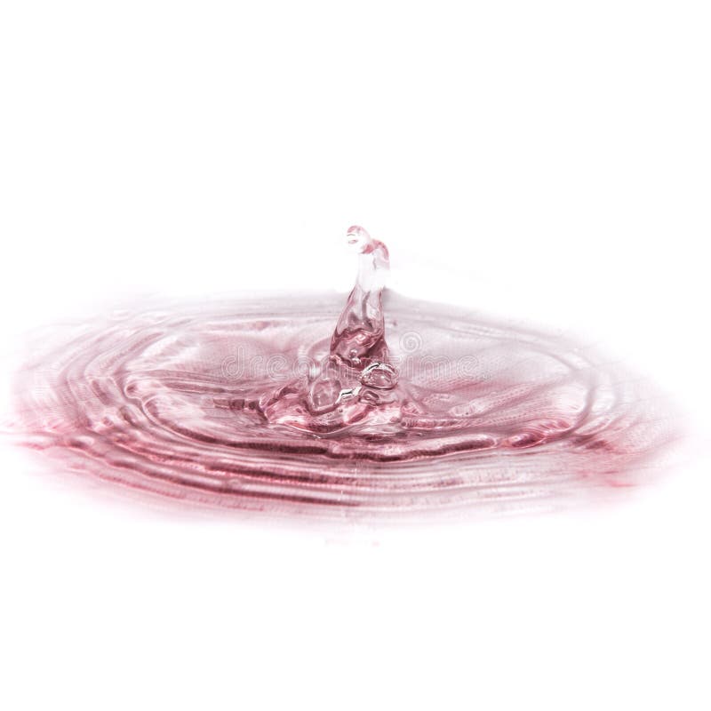 Water Splash Isolated on White Background Stock Image - Image of beauty ...