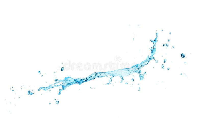 Water Splash isolated. stock photo. Image of nature - 121475160