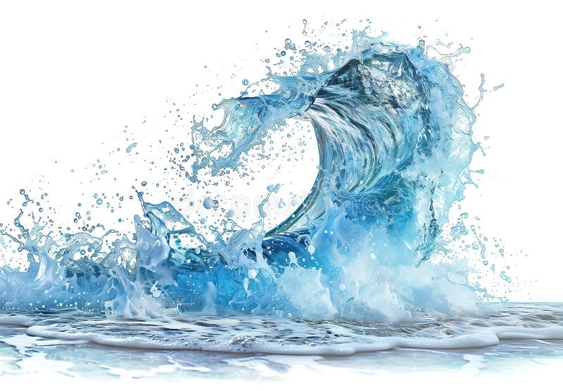 Mud Splash Isolated on White Background . Stock Illustration ...