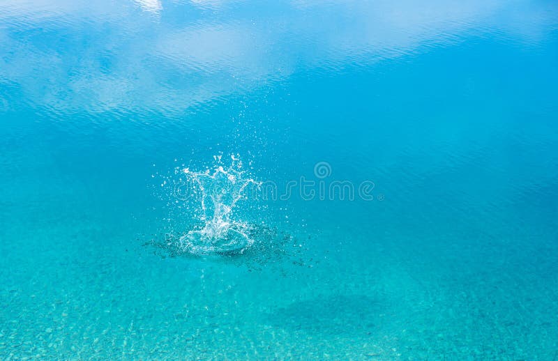 Water splash in a lake stock photo. Image of time, active - 171066036