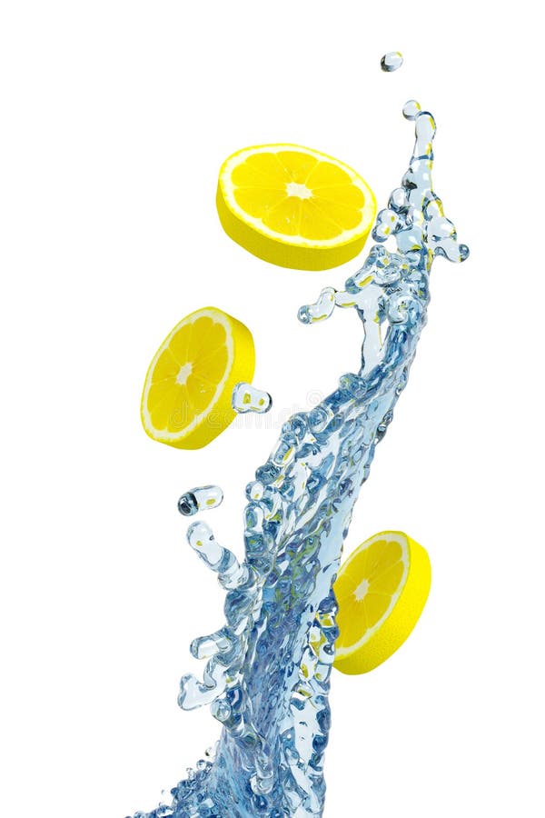 Lemon Water Splash Stock Illustrations – 12,285 Lemon Water Splash ...