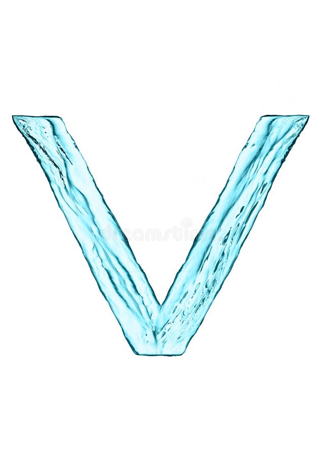 Letter V Water Splash Stock Photos - Free & Royalty-Free Stock Photos ...