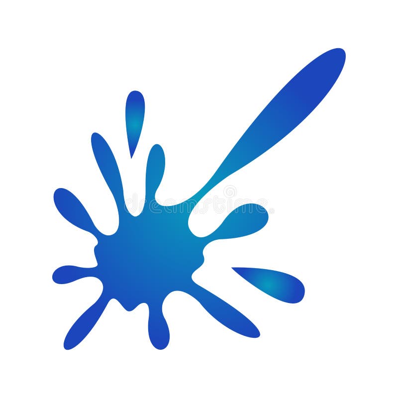 Water Splash Vector Template Stock Vector - Illustration of design ...