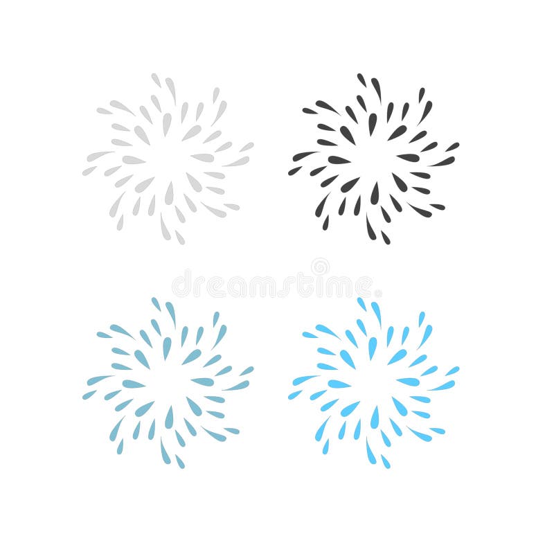 Water Splash Logo Sign Symbol Stock Vector - Illustration of resort ...