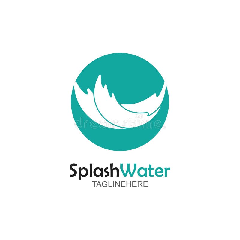 Water Splash logo vector stock illustration. Illustration of fresh ...