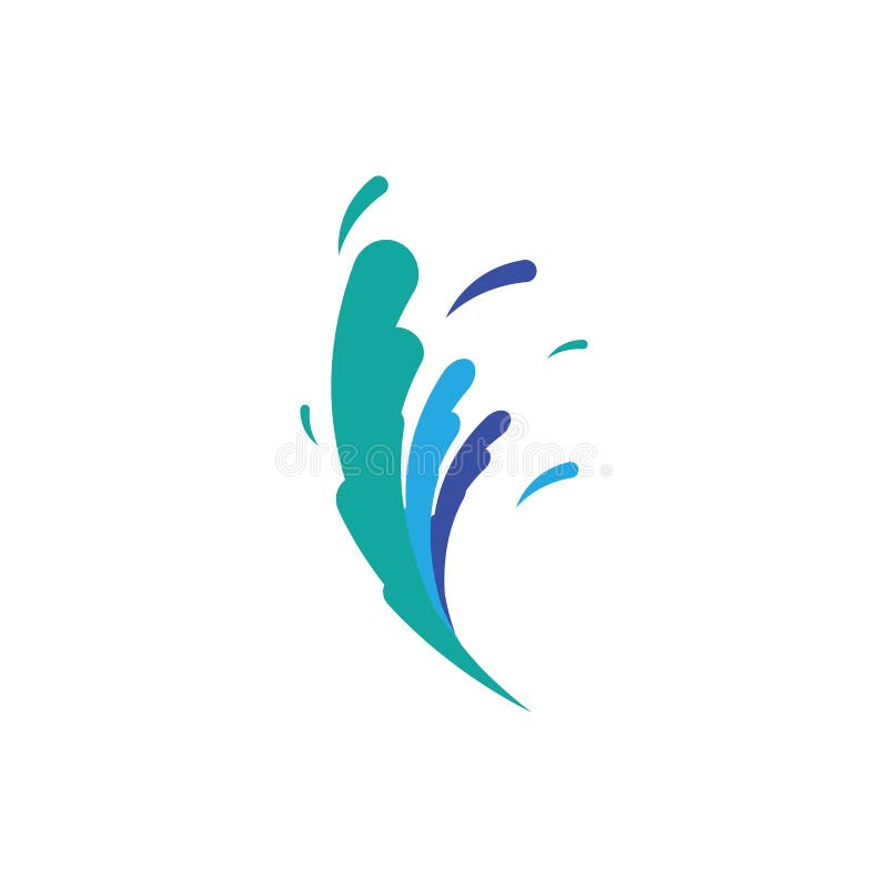 Water Splash logo vector stock illustration. Illustration of freshness ...