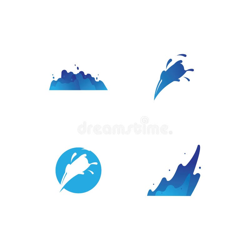 Water Splash logo vector stock illustration. Illustration of shape ...