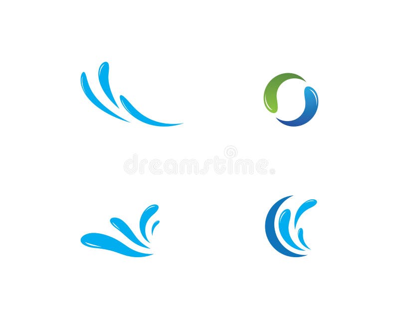 Water Splash logo vector stock vector. Illustration of banner - 131644970