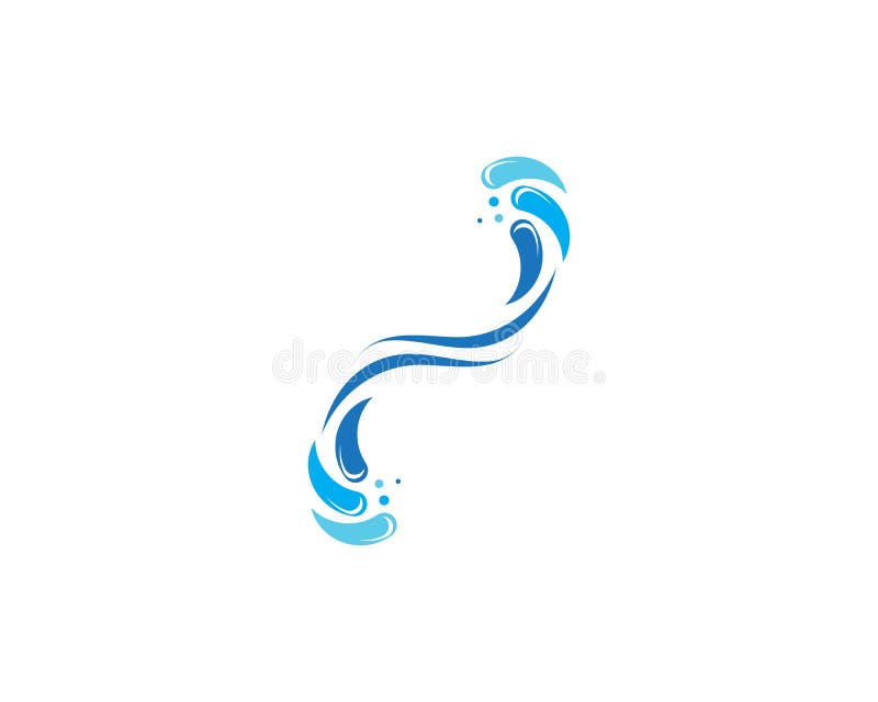 Water Splash Logo Vector Template Stock Vector - Illustration of ...