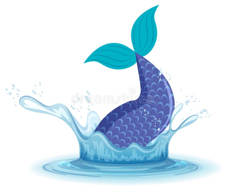 Splash Mermaid Tail Stock Illustrations – 372 Splash Mermaid Tail Stock ...