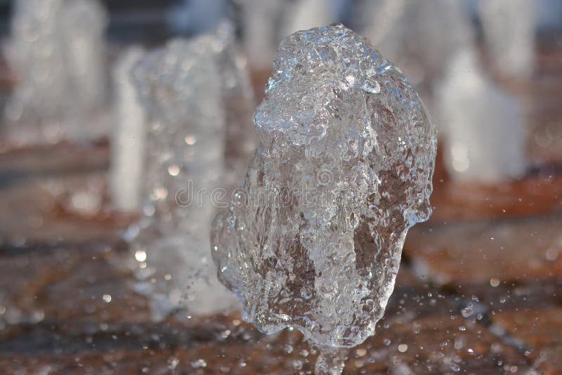 WATER SPLASH in the PARK stock photo. Image of pattern - 153877694