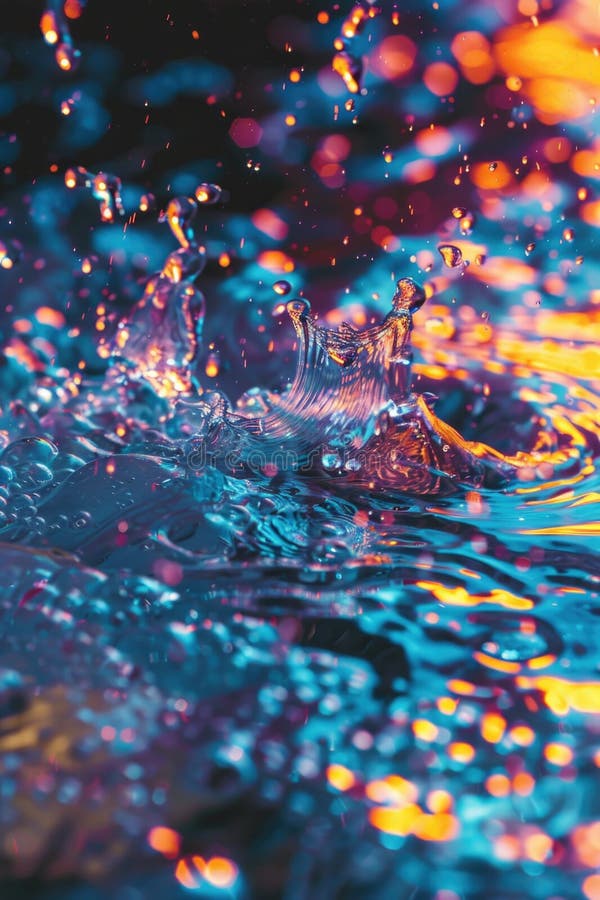 Water Splash stock photo. Image of aquatic, saltwater - 370464368