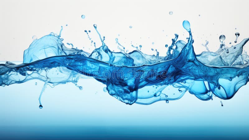 Water Splash Photograph, Water Background. Capturing the Dynamic ...