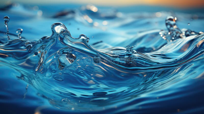 Water Splash Photograph, Water Background. Capturing the Dynamic ...