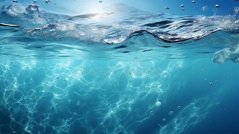 Water splash in the pool stock illustration. Illustration of clear ...