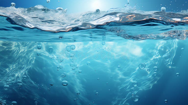 Water splash in the pool stock illustration. Illustration of blue ...