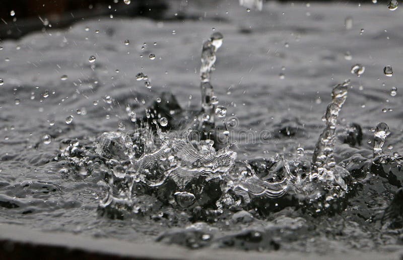 Water splash stock image. Image of weather, rainy, drop - 96735749