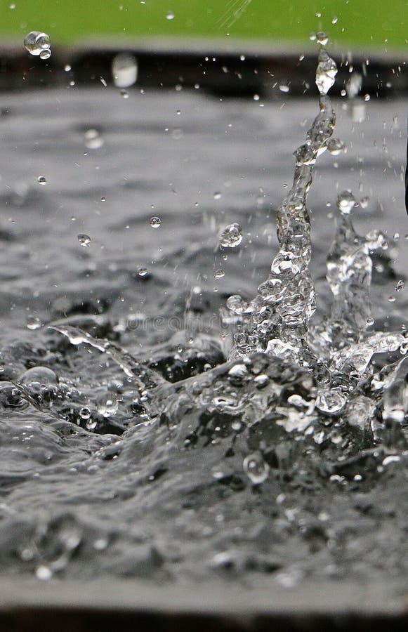 Water splash stock photo. Image of crone, germany, falling - 96735748