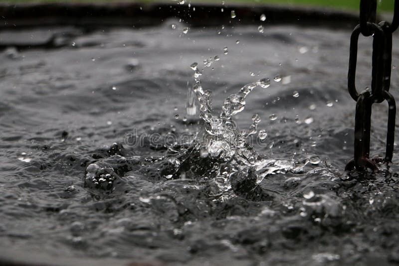 Water splash stock image. Image of germany, rainy, splash - 96735893