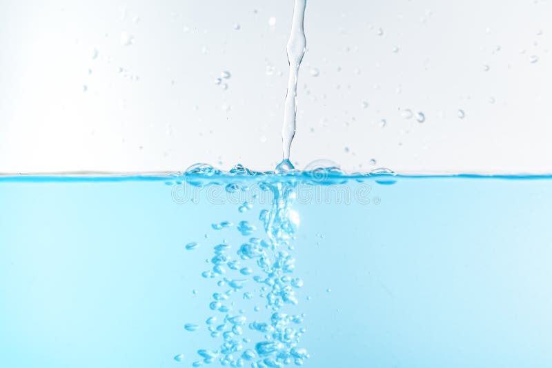 Water Splash and Ripple Isolated on White Background Stock Image ...