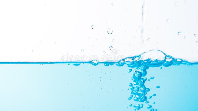 Water Splash and Ripple Isolated on White Background Stock Image ...
