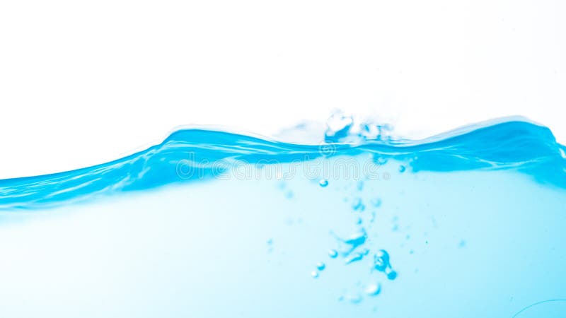 Water Splash and Ripple Isolated on White Background Stock Photo ...