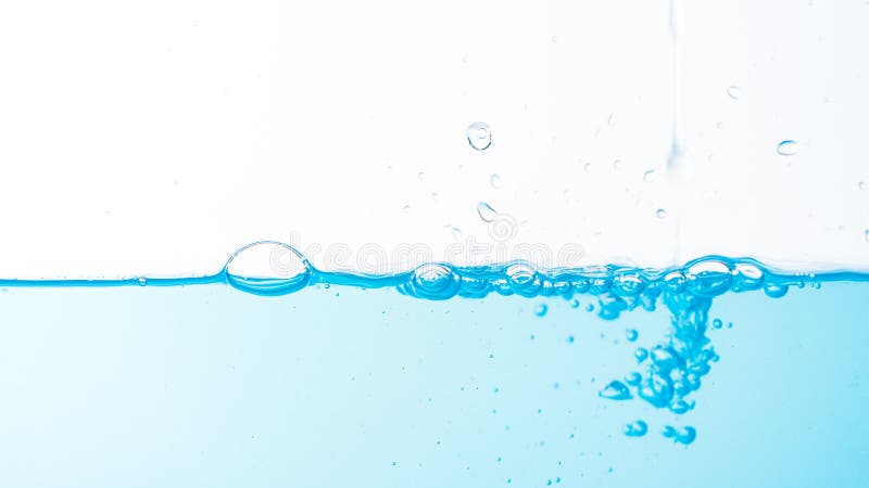 Water Splash and Ripple Isolated on White Background Stock Photo ...